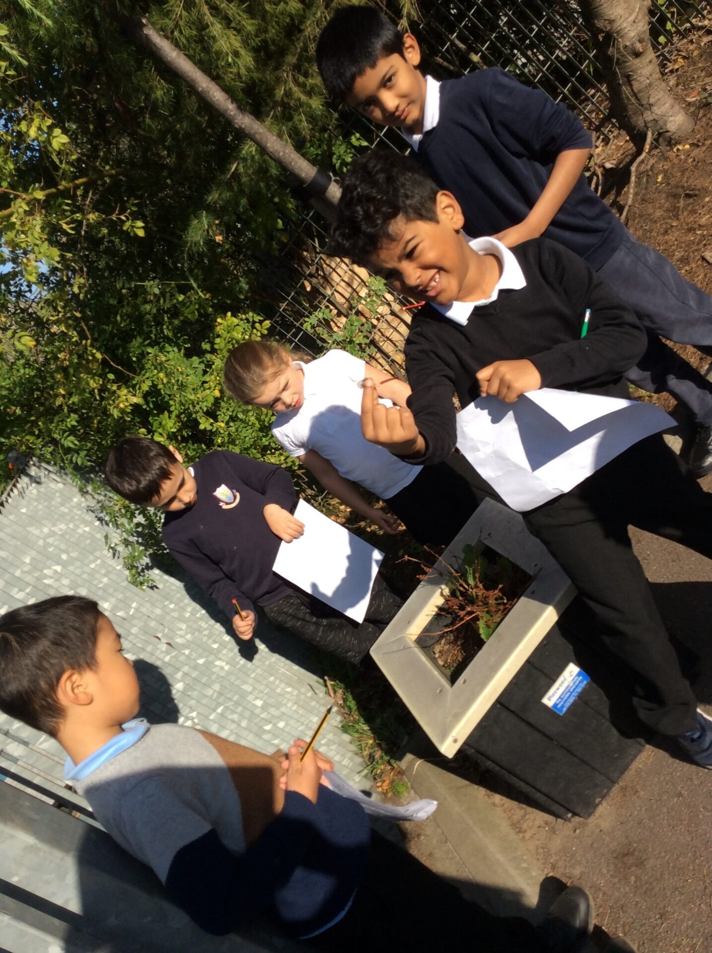 P2’s Outdoor learning – Hanover Street School, Aberdeen